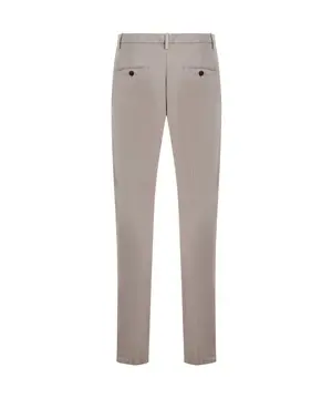 DONDUP Slim-fit Gabardine Pants - Nude