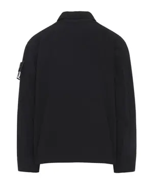 Stone Island Logo Patch Buttoned Jacket