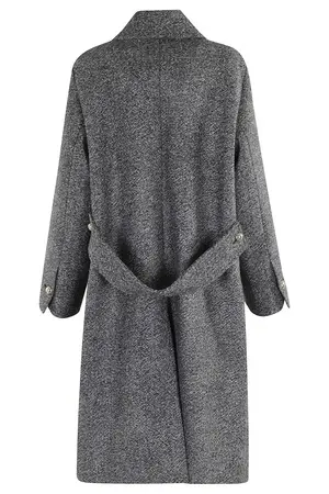 SEMICOUTURE Long Coat With Belt