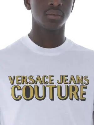 Versace Cotton Logo Print T-shirt