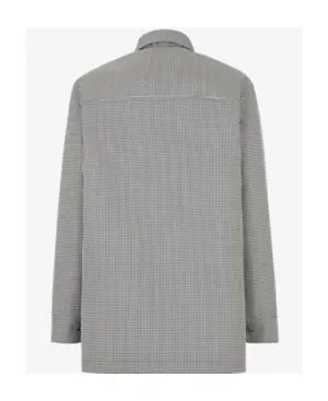 Fendi Reversible Monogram Checked Overshirt