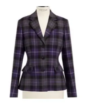 Dior Plaid Single-breasted Jacket
