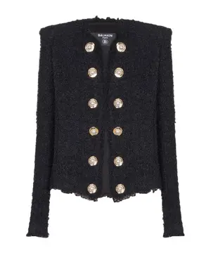 Balmain Button Detailed Jackets For Women
