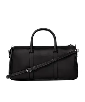 Longchamp Daylong Zipped Medium Tote Bag - Black