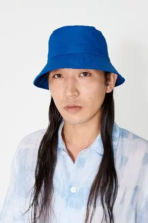 Our Legacy Dropped Brim Bucket Hat - Blue