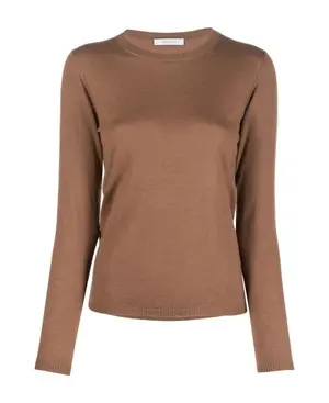 Max Mara Round Neck Long Sleeve Sweater
