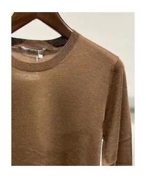 Max Mara Round Neck Long Sleeve Sweater