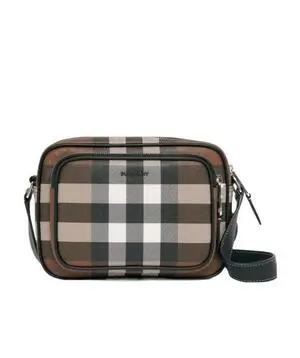 Burberry Burberry Bio-Based Checked Crossbody Bag Multicolor