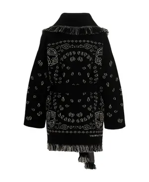 Alanui Cashmere Jacquard Cardigan
