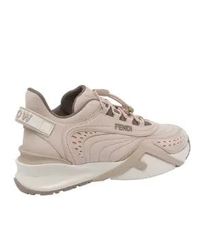 Fendi Flow Low-top Sneakers - Nude