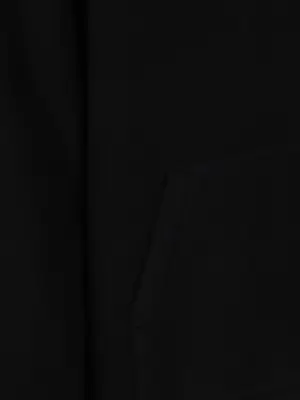 RIER Fleece Hooded Sweatshirt - Black