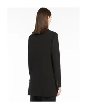 Max Mara Wool Tuxedo Style Coat