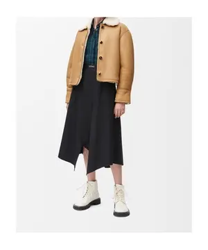 Loewe Shearling Jacket - Camel