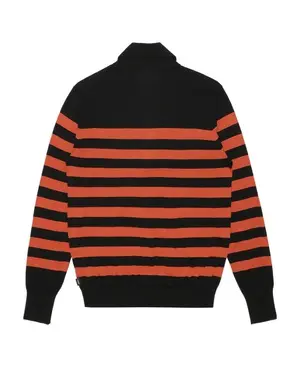 Emporio Armani Striped Knitted Cardigan