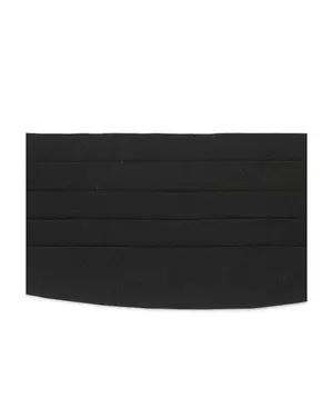 Gucci Silk Cummerbund With Logo Detail