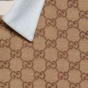 Gucci Washed Denim Vest With Gg Canvas