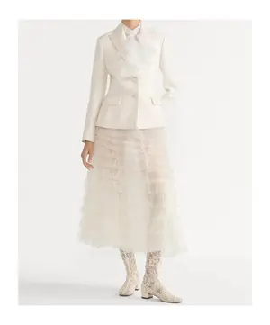 Dior Mid-length Ruffled Skirt