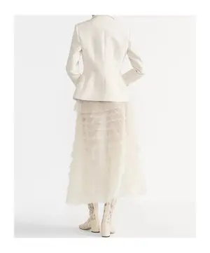 Dior Mid-length Ruffled Skirt