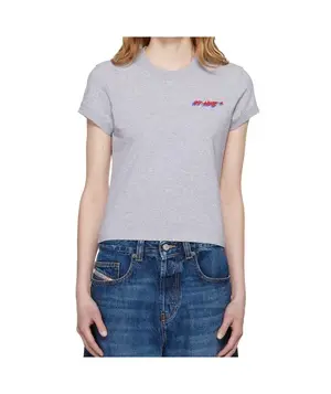 Off-white Cuffed T-shirts For Women