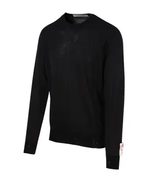 GOLDEN GOOSE Long Sleeve Jumper - Black