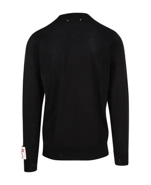 GOLDEN GOOSE Long Sleeve Jumper - Black