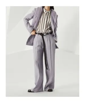 Brunello Cucinelli Sequin Embellished Striped Shirt