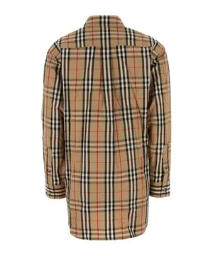 Burberry Long-sleeve Checked Shirt