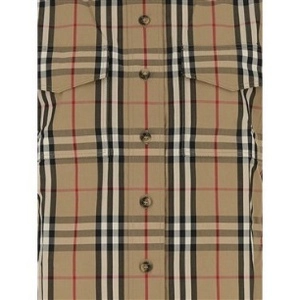Burberry Long-sleeve Checked Shirt
