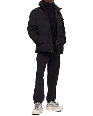 Moncler Montgetech Hooded Down Ski Jacket - Black