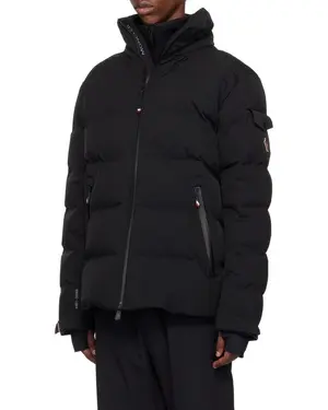 Moncler Montgetech Hooded Down Ski Jacket - Black