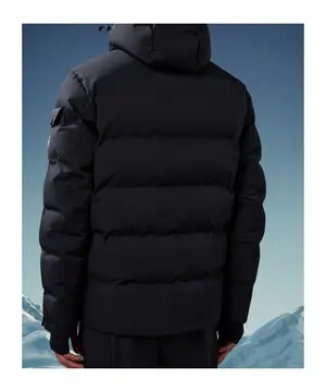 Moncler Montgetech Hooded Down Ski Jacket - Black