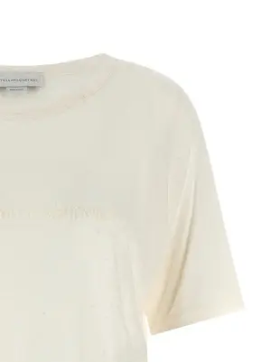 Stella McCartney Logo Embellished Crewneck T-shirt
