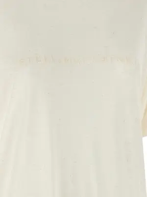 Stella McCartney Logo Embellished Crewneck T-shirt