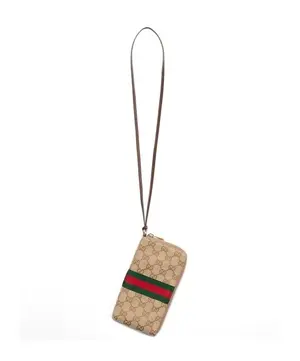 Gucci Gg Case For Iphone With Strap