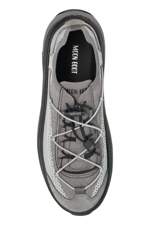 Moon Boot Knitted Low Top Sneakers - Gray