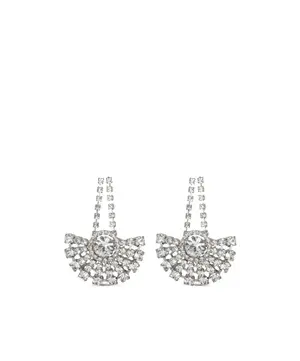 JENNIFER BEHR Velma Crystal Drop Earrings - Gray