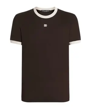 Dolce & Gabbana Logo-embroidered T-shirt