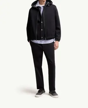Moncler Zip-up Hooded Jacket