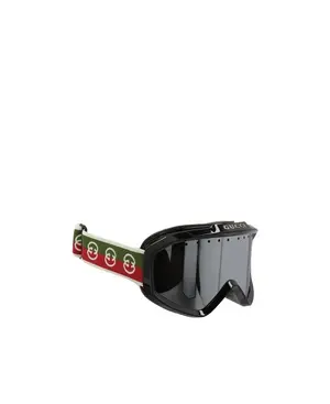 Gucci Logo-lettering Ski Goggles