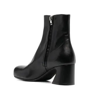 Marni Round Toe Zip-up Ankle Boots