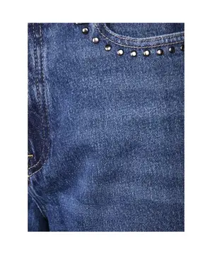 7 For All Mankind Wide-leg Embellished Jeans