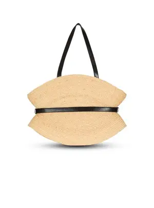 Balmain Shuffle Medium Bag - Nude