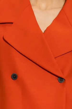 Fabiana Filippi Double Breasted Cropped Blazer