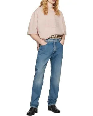 MAISON MARGIELA 4-stitch Straight-leg Jeans - Blue