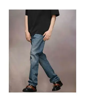 MAISON MARGIELA 4-stitch Straight-leg Jeans - Blue