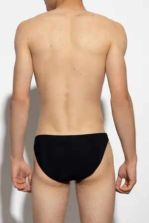 Dolce & Gabbana Dg Buckled Swim Briefs
