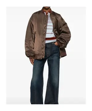 THE FRANKIE SHOP Astra Bomber Jacket - Brown