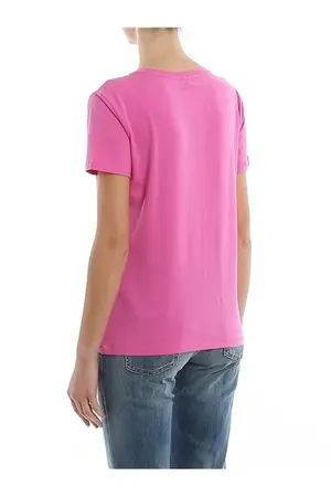 Emporio Armani Appliqué T-shirt - Pink