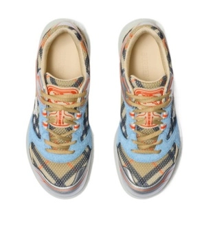 Burberry Check Matrix Sport Sneakers - Sand