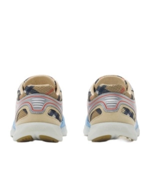 Burberry Check Matrix Sport Sneakers - Sand